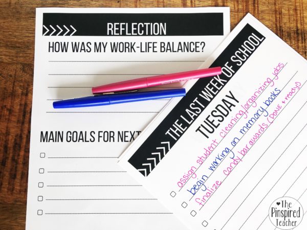 How to Plan the Last Month of School | The Pinspired Teacher