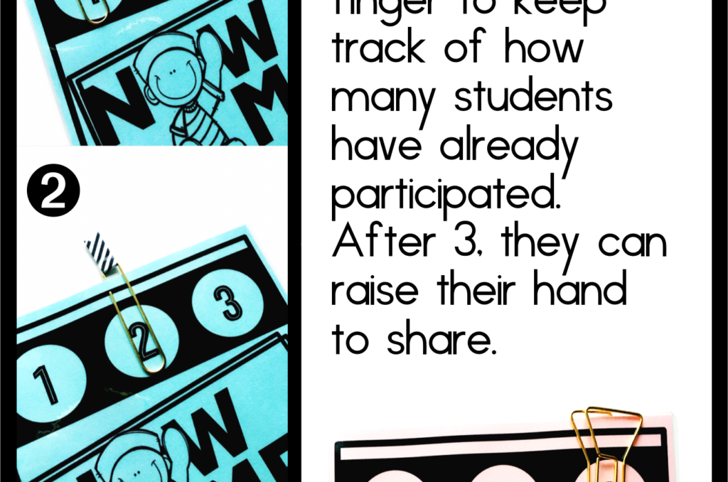 123 Now Me Strategy For The Kid Who Blurts Out During Class or ...